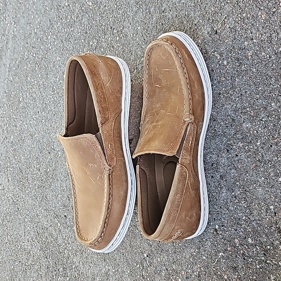 Sebago | Shoes | Sebago Barnet Tan Leather Slip On Loafer Size 5 | Poshmark